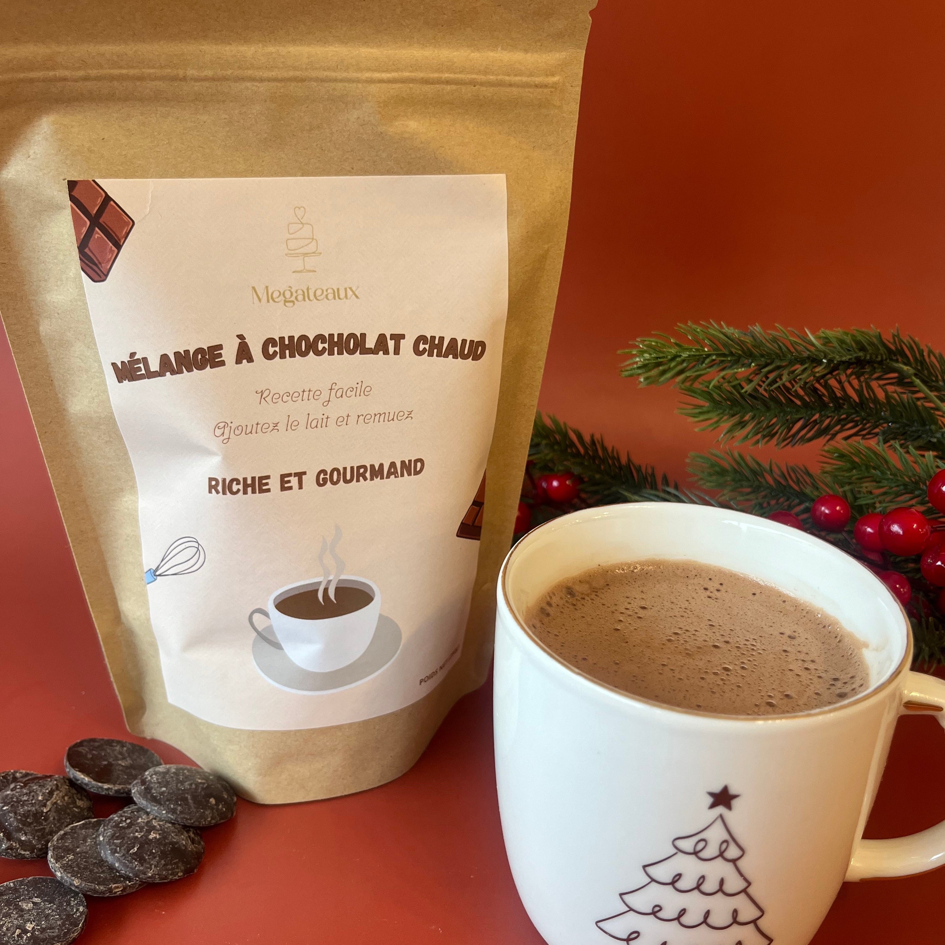 Mélange à chocolat chaud – Pâtisserie Megateaux